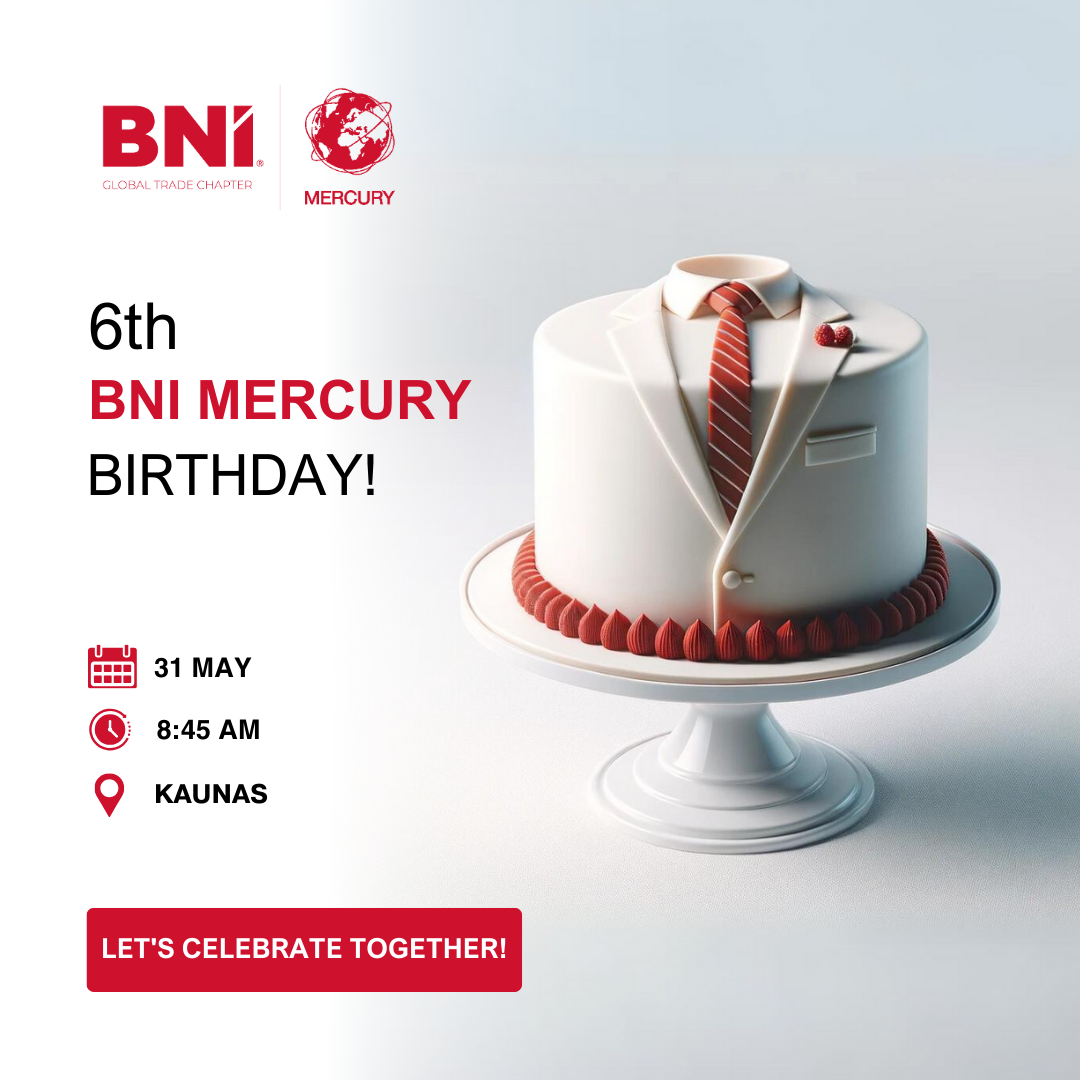 Join us to celebrate the 6th birthday of the BNI Mercury together ...